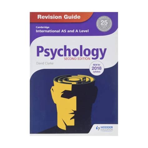 Cambridge International As And A Level Psychology Revision Guide Books Clock
