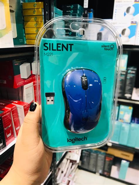 Logitech M221 Wireless Silent Mouse Blue Computers And Tech Parts