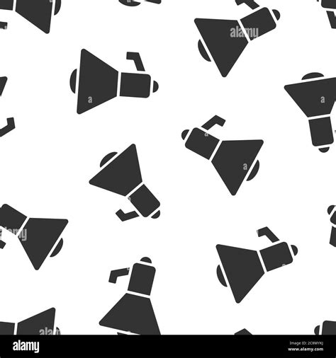 Megaphone Speaker Icon In Flat Style Bullhorn Sign Vector Illustration