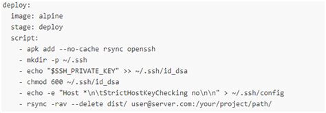 How To Deploy CI CD Vuejs Build Using Ssh GitLab CI CD GitLab Forum