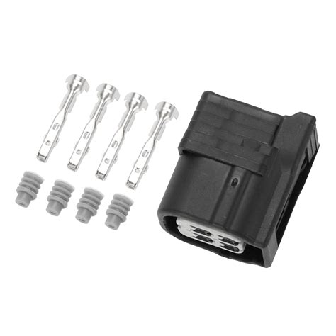 Unique Bargains 4 Pin Oxygen Sensor Connector Plug Waterproof Female
