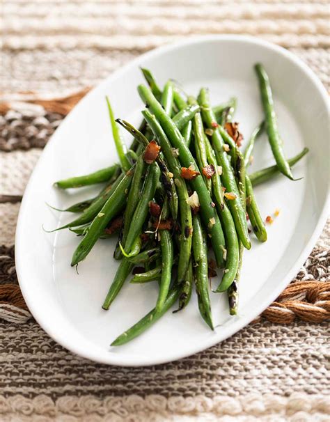 Ejotes Con Tocino Caramelizado Enmicasa