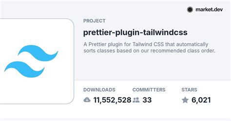Prettier Plugin Tailwindcss Ecosystem Directory Marketdev