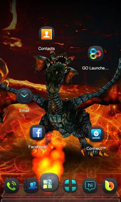 fire dragon next 3d lwp apk for android download