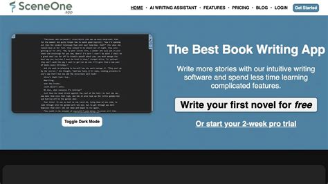 Scene One Ai Powered Book Writing Software For Authors Navtoai