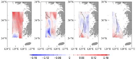 Spatial Distributions Of Long Term Trends Of The Temperatures °c A In