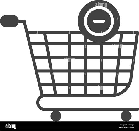 Remove From The Cart Icon Image Stock Vector Image Art Alamy