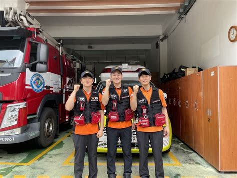 구미소방서 구급대원 도움으로 새 생명 무사 출산