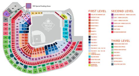 Minute Maid Park Astros Seat Map Elcho Table