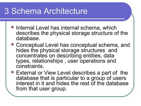 Database System Concepts And Architecture Ppt
