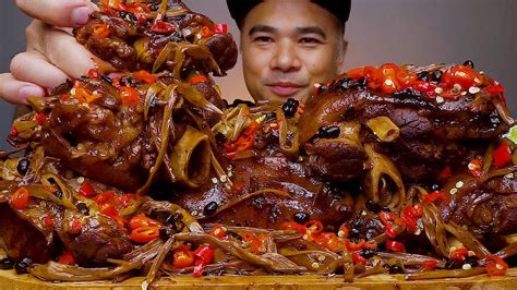 Spicy Pork Knuckle Humba Bisaya Hungryvohn Alfie Eats Youtube