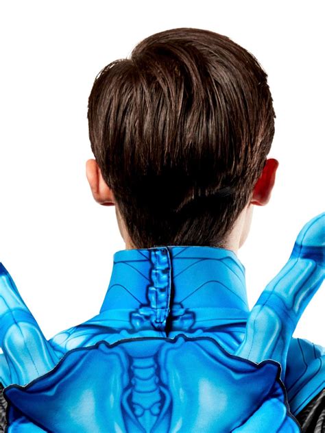 Adult Dc Comics Blue Beetle Half Mask