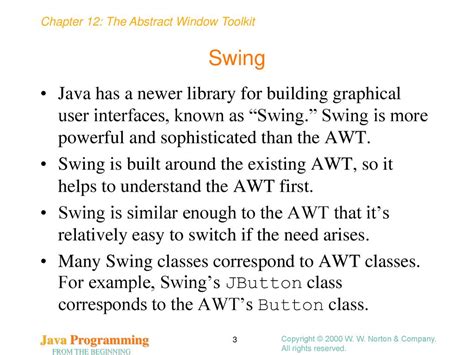 The Abstract Window Toolkit Ppt Download