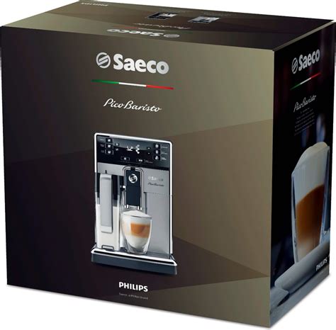 Saeco PicoBaristo Espresso Machine With 15 Bars Of Pressure Black