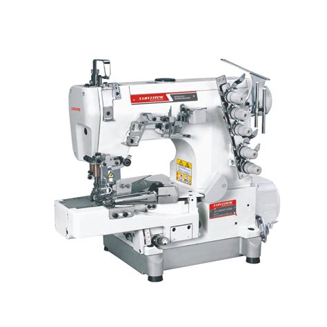 Direct Drive Cylinder Bed Interlock Sewing Machine With Tape Binder