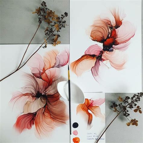 Pin Von Suzanne Collier Auf Alcohol Ink Alkohol Tinte Kunst Leinwand