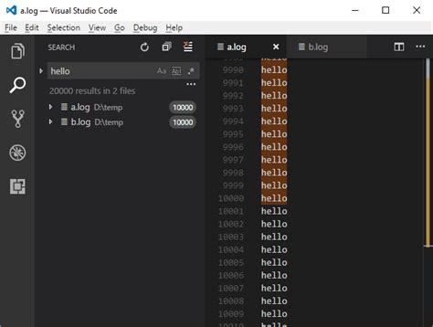 Find In Files Reports Only First Findings In Each File Issue Microsoft Vscode