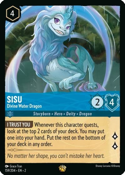 Sisu Character Mushu Report Lorcana Wiki