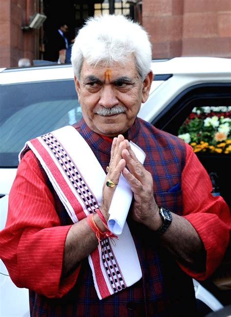 Jandk Lg Manoj Sinha At Parliament