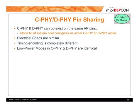 MIPI DevCon Implementing MIPI C PHY PDF