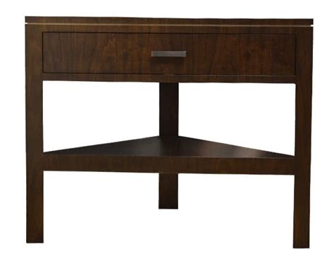 Triangular Drawer Side Table William And Wesley Co