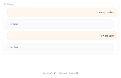Document How To Stream Messages In Gr Chatbot Issue 3725 Gradio