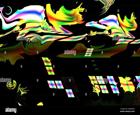 Abstract Advertising Multicolored Vibrant Spectacular Radiance Dynamic Gradient Horizontal