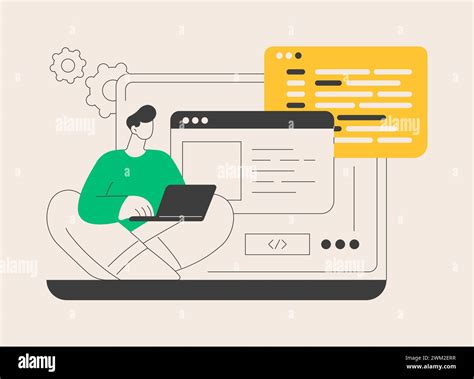Web Development Abstract Concept Vector Illustration Stock Vector Image And Art Alamy