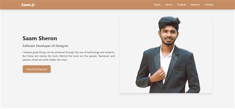 Github Saam Rgbsaam Sheron Welcome To My Portfolio Repository This Project Showcases My