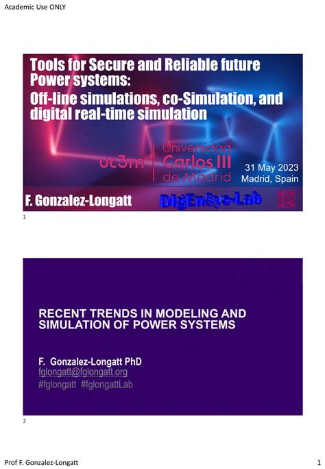 Pdf Tools For Secure And Reliable Future Power Systems Off Line