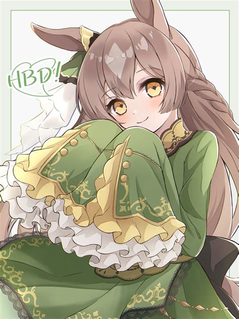 サトノダイヤモンド「誕生日のダイヤちゃんお気に入りで何度も再掲しちゃうんだけど、ほんとに可愛くかけ」愛すくりー夢のイラスト