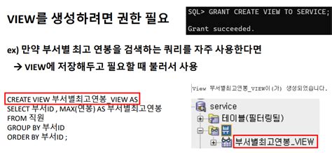 Sql Ddl의 시퀀스와 뷰