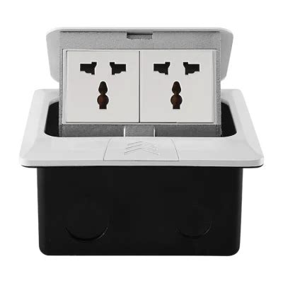 Stainless Steel Material Opening Floor Box Outlet Floor Socket With Multi Socket China Floor