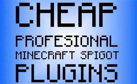Develop Spigot Plugins For Your Java Minecraft Server By Parquelle Fiverr