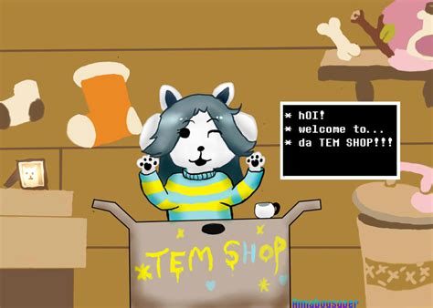 [fanart]undertale Tem Shop By Annabousuper On Deviantart