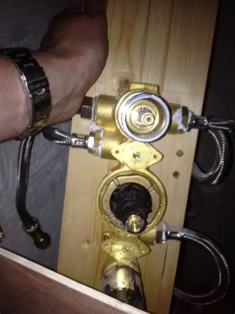 Leaking Shower Bath Mixer Block DIYnot Forums