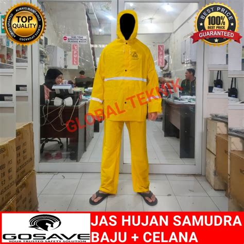 Jual Jas Hujan Setelan Baju Celana Dewasa Raincoat Safety Samudra