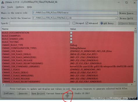 cmake：gui页面不显示configurate和generate过程信息： cmake的消息显没有了 csdn博客