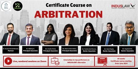 Arbitration Course By Induslaw And Simulegum Legalify India Posted On