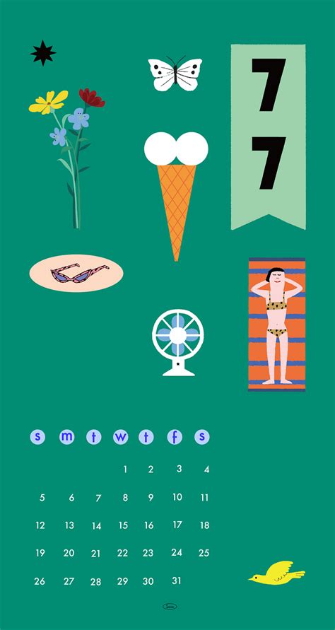 Summer Poster Illustration By Seoa On Dribbble