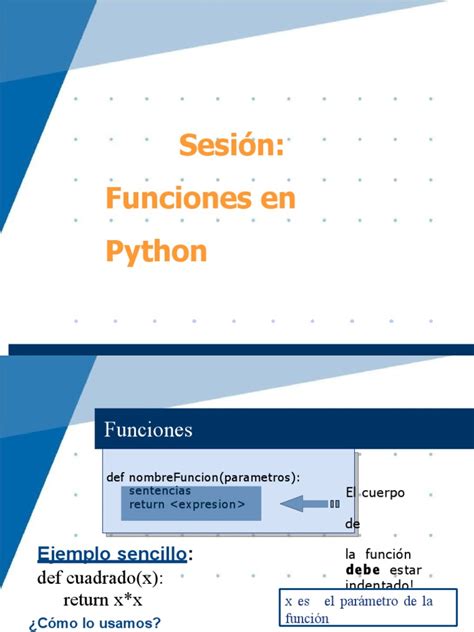 Funciones Python Pdf Python Lenguaje De Programación Modelos De Computación