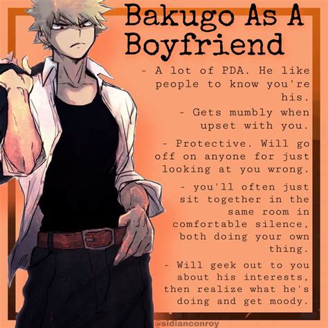 An Anime Poster With The Words Bakigo As A Boyfriend