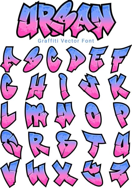 100000 Graffiti Font Vector Images Depositphotos
