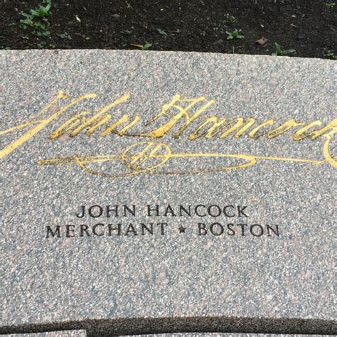 Photos At Memorial To The 56 Signers Of The Declaration Of Independence