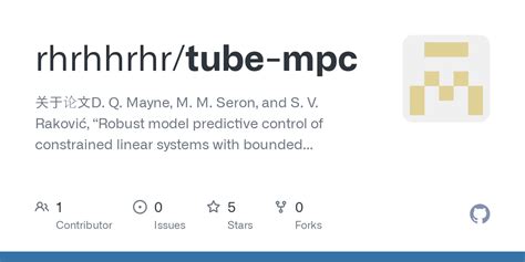 Tube Mpc Rmpc Py At Main Rhrhhrhr Tube Mpc GitHub