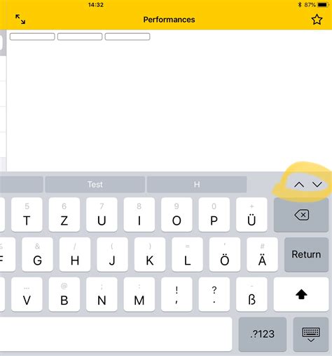 Objective C Why On Ios The Previous And Next Focus Buttons In The