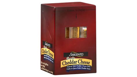 Sargento Snacks Cheese Sticks Cheddar 24 Ct Delivery Near Me Doordash