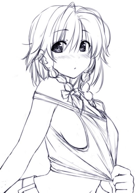 Safebooru 1girl Absurdres Bangs Bare Shoulders Blush Bow Braid