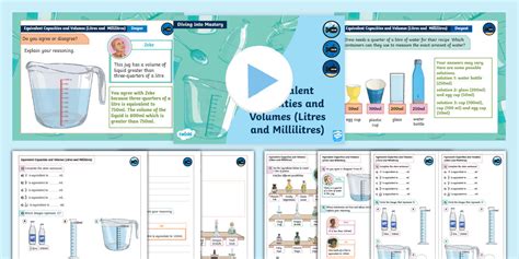👉 Y3 Dim Step 9 Equivalent Capacities And Volumes L And Ml