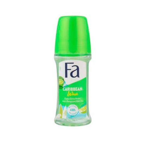 Fa Deodorant Caribbean Wave Roll On 50ml The Factory Outlet